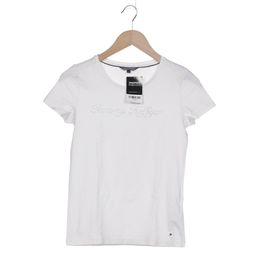 Tommy Hilfiger Damen T-Shirt, weiß, Gr. 36