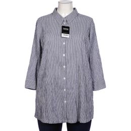 Ulla Popken Damen Bluse, blau, Gr. 44