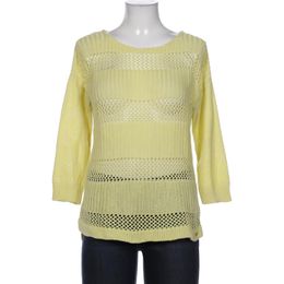 Tom Tailor Damen Pullover, gelb, Gr. 38