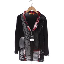 Biba Damen Strickjacke, schwarz, Gr. 42