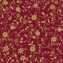 Servietten Motiv Charming bordeaux40 x 40 cm - 20er Pack Weihnachtsdeko - Braun&company