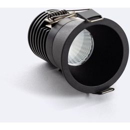 Led Downlight Einbaustrahler 7W Rund Mini Dimmbar Dim To Warm Ausschnitt ø 55 mm Schwarz