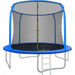 TLGREEN Gartentrampolin Ø305CM, Rundes Trampolin für den Außenbereich, mit Sicherheitsnetz, Geeignet für Kinder, um Ihre Sprungfähigkeiten zu