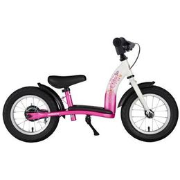 Laufrad Bikestar "Bikestar Kinderlaufrad Classic ab 3 Jahre mit Bremse", pink (pink, weiß), Laufräder, KinderL:90cm, L:90cm