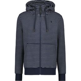 alife and kickin Kapuzensweatjacke ALIFE & KICKIN "Herren TrasherAK Z" Gr. L, blau (marine) Herren Sweatjacken