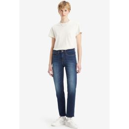 Levi's Röhrenjeans LEVI'S "312 Shaping Slim" Gr. 27, Länge 32, blau (crushed poppy) Damen Jeans Schmale Shaping Slim Form