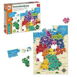 Jumbo ich lerne Deutschlandkarte Puzzle, 130 Teile