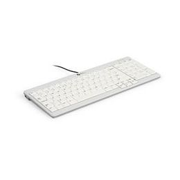 BAKKER ELKHUIZEN UltraBoard 960 V2 Standard Kompakt Tastatur kabelgebunden grau