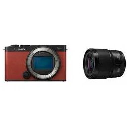 Panasonic Lumix S9 Gehäuse Crimson Red + Lumix S 35mm F/1.8 | ✔️ + 160 € gratis Geschenkbox