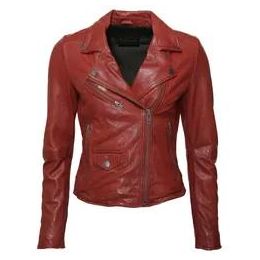 Bikerjacke JCC "8007" Gr. XL, rot Damen Jacken