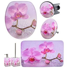 Badaccessoire-Set Sanilo "Blooming" Badaccessoires-Sets rosa