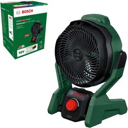 Bosch Home and Garden BOSCH HOME & GARDEN Tischventilator "UniversalFan 18V-1000" Ventilatoren leises Betriebsgeräusch, ohne Akku und Ladegerät grün