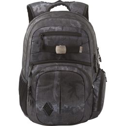 Schulrucksack Nitro "Hero" Gr. B/H/T: 38cm x 52cm x 23cm, grau (forged camo) Kinder Rucksäcke Alltagsrucksack, Großer Freizeitrucksack, Schule, Arbeit und Reise