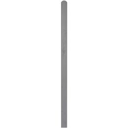 Zaunpfosten Bm Massivholz, grau, B:9cm H:190cm T:9cm, Holzwerkstoff, Zaunpfosten, Fichte, 9x9x190 cm