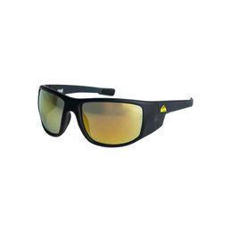 Sonnenbrille Quiksilver "Wall P", bunt (matte navy, ml gelb), Damen, Brillen