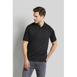 Poloshirt Bugatti Gr. L, schwarz Herren Shirts besonders soft