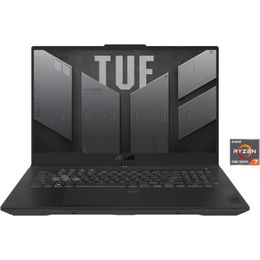 ASUS Gaming-Notebook "TUF Gaming A17 FA707NV-HX048W" Notebooks Gr. 16 GB RAM 1000 GB SSD, Ryzen 7, Windows 11 Home, grau (mecha gray)