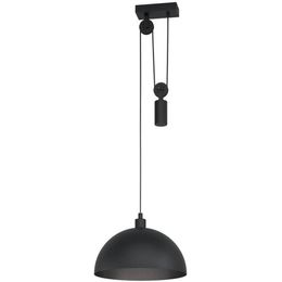 Hängeleuchte Eglo "WINKWORTH 1" Lampen Gr. Ø 38 cm Höhe: 110 cm, schwarz