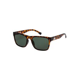 Sonnenbrille Quiksilver "Bomb P", grün (tortoise braun, grün plz), Damen, Brillen