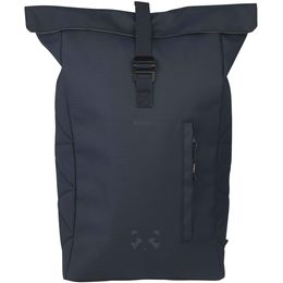 Laptoprucksack KATTBJØRN "Rolltop, Midnight Blue" Gr. B/H/T: 41cm x 49cm x 13,5cm, blau (midnight blue) Herren Rucksäcke