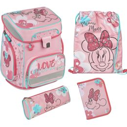 Schulranzen Scooli "EasyFit, Minnie Mouse" Gr. B/H/T: 33 cm x 36,5 cm x 29 cm, pink (minnie mouse) Kinder Rucksäcke