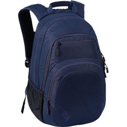 Schulrucksack Nitro "Stash 29" Gr. B/H/T: 32cm x 49cm x 22cm, blau (night sky), Polyester, Rucksäcke, Alltagsrucksack, Rucksack für Freizeit, Schule, Arbeit und Reise