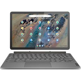 Chromebook "IP Duet 3 Chrome 11Q727" Notebooks Gr. 4 GB RAM 128 GB SSD, Snapdragon™, ChromeOS, grau