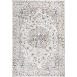 Teppich LUXOR living "Prima 3" Teppiche Gr. B: 160cm, 7mm, L: 230cm, beige (creme) Kurzflor, Orient-Optik, Vintage Design