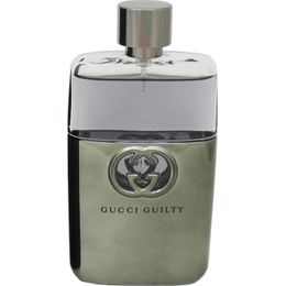 Eau de Toilette Gucci "Guilty Pour Homme" Parfüms Gr. 90 ml, grau (grün) Herren