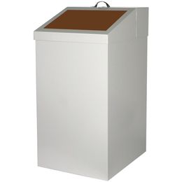 Szagato Mülleimer 45 l Gr. B/H/T: 34 cm x 70 cm x 38 cm, 45 l, braun