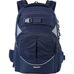 Schulrucksack Nitro "Superhero" Gr. B/H/T: 30cm x 44cm x 22cm, blau (night sky) Kinder Rucksäcke für Schule und Freizeit