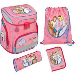 Schulranzen Scooli "EasyFit, Bibi & Tina" Gr. B/H/T: 33 cm x 36,5 cm x 29 cm, rosa (bibi, tina) Kinder Rucksäcke