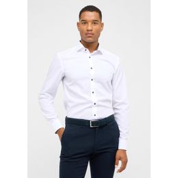 Langarmhemd Eterna "SLIM FIT" Gr. 38, Normalgrößen, weiß Herren Hemden