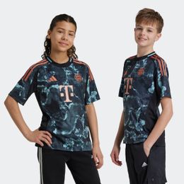 Fußballtrikot adidas Performance "FCB A JSY Y" Gr. 140, schwarz (black) Kinder Trikots