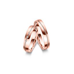 Partnerring MARRYA Fingerringe Gr. 48, Gelbgold 333-Roségold 333-Weißgold 333, damen ring, roségold, silber Damen 333 Bicolor Trauringe Eheringe Partnerringe – das Zeichen Eurer Liebe