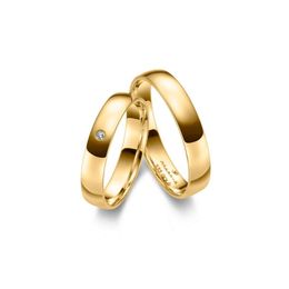 Partnerring MARRYA Fingerringe Gr. 48, Gelbgold 333, goldfarben (damen ring, gold) Damen 333 Gelbgold Trauringe Eheringe Partnerringe – das Zeichen Eurer Liebe