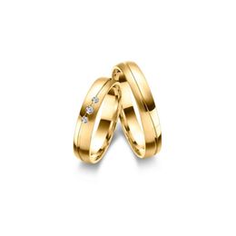 Partnerring MARRYA Fingerringe Gr. 56, Gelbgold 333, goldfarben (herren ring, gold) Damen 333 Gelbgold Trauringe Eheringe Partnerringe – das Zeichen Eurer Liebe