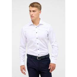 Langarmhemd Eterna "SLIM FIT" Gr. 38, Normalgrößen, weiß Herren Hemden