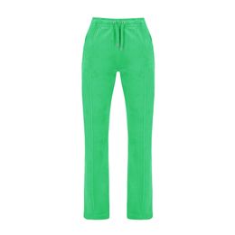 Sweathose Juicy Couture "TINA Damen" Gr. L, EURO-Größen, andean toucan Damen Hosen Trainingshose Damen, Sweathose, Velour, Jogginghose mit Glitzer, Sale