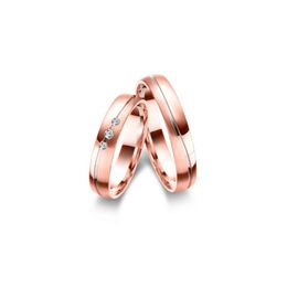 Partnerring MARRYA Fingerringe Gr. 56, Gelbgold 333-Roségold 333-Weißgold 333, herren ring, roségold, silber Damen 333 Bicolor Trauringe Eheringe Partnerringe – das Zeichen Eurer Liebe