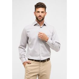 Langarmhemd Eterna "COMFORT FIT" Gr. 40, Normalgrößen, grau (taupe) Herren Hemden