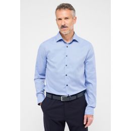 Langarmhemd Eterna "SLIM FIT" Gr. 38, Normalgrößen, blau Herren Hemden