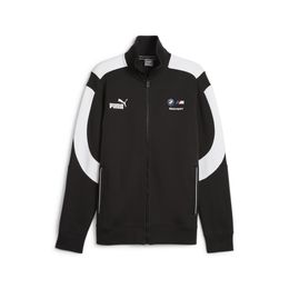 Sweatjacke Puma "BMW M Motorsport MT7+ Trainingsjacke Herren" Gr. L, schwarz (black) Herren Sweatjacken