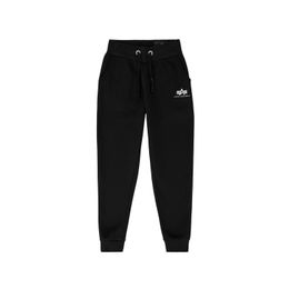 Jogginghose Alpha Industries "Alpha Industries Kids - Jogger Basic SL Kids/Teens" Gr. 12, Normalgrößen, schwarz (black) Mädchen Hosen