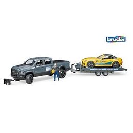 Bruder RAM 2500 Power Wagon und Roadster Racing Team 2504 Spielzeugauto