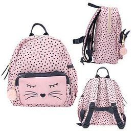 Depesche Rucksack Princess Mimi Katze Kunstfaser pink