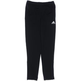 Adidas Damen Stoffhose, schwarz, Gr. 152