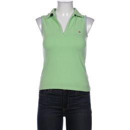 Tommy Hilfiger Damen Poloshirt, grün, Gr. 36