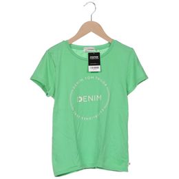 Tom Tailor Denim Damen T-Shirt, grün, Gr. 38