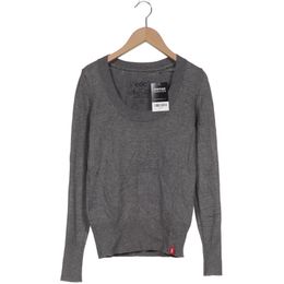 EDC by Esprit Damen Pullover, grau, Gr. 34